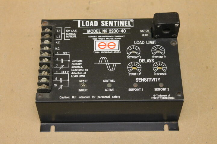 LOAD SENTINEL 2200-40 MOTORLOAD MONITOR – B&D Asset Recovery