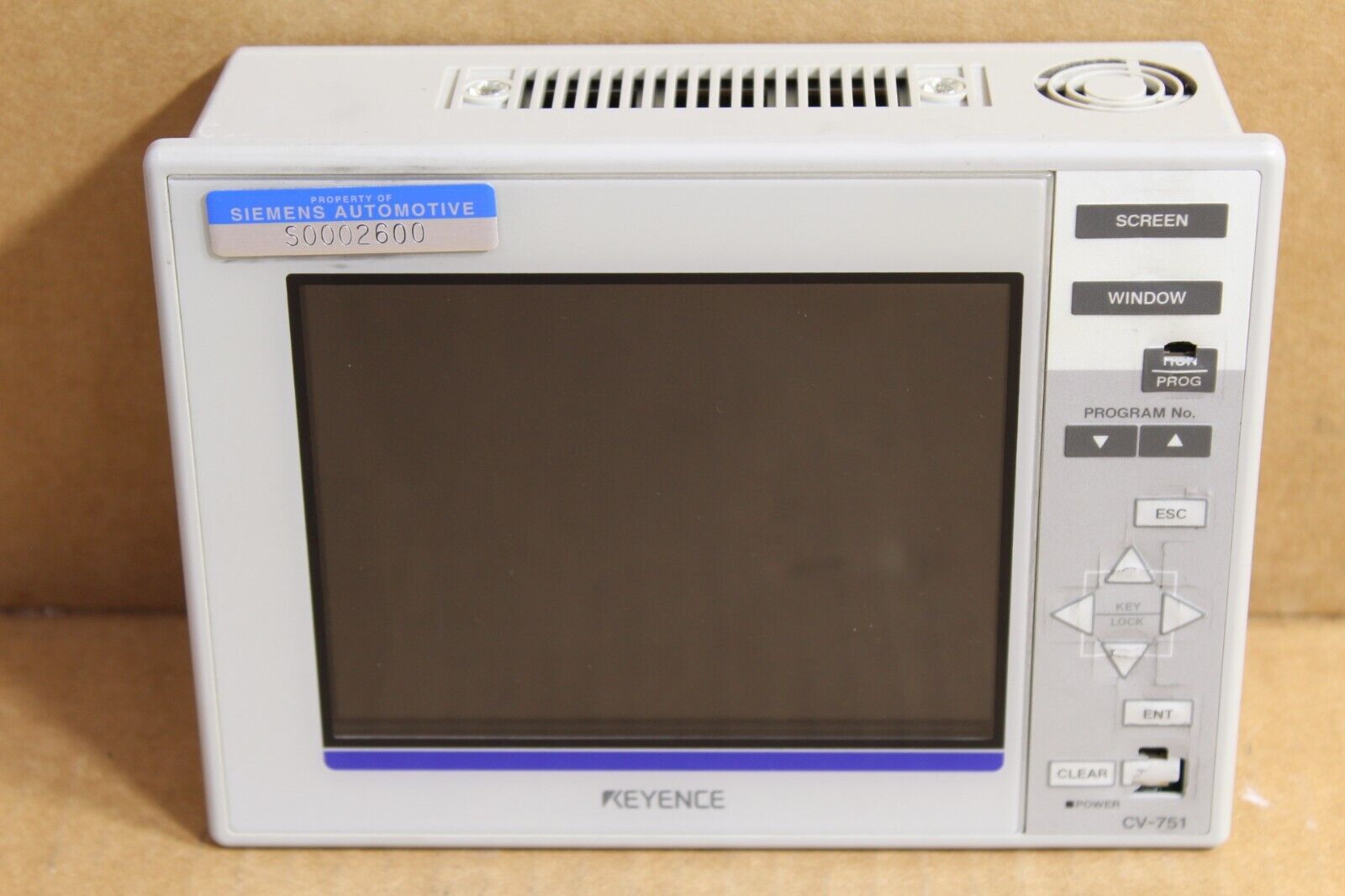 Keyence CV-751 Panel – B&D Asset Recovery